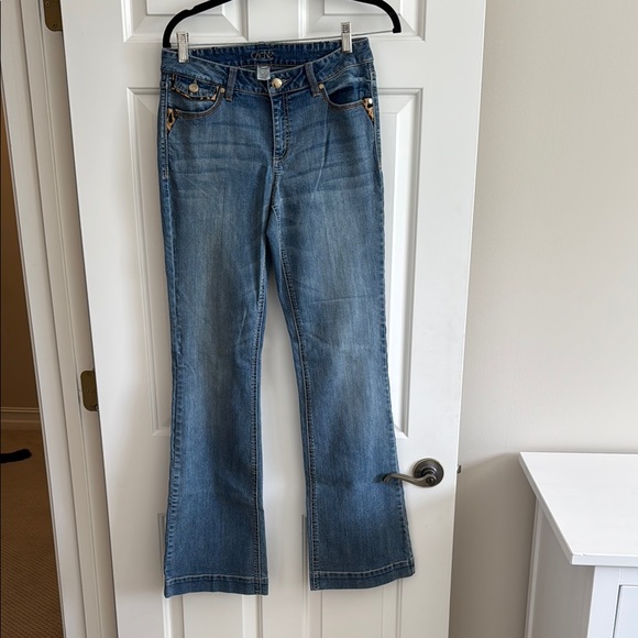 Cache | Jeans | Cache Blue Flare Wide Leg Jeans | Poshmark